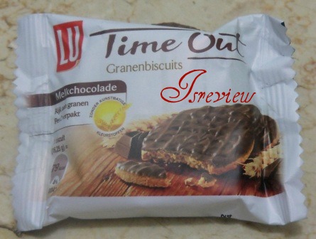 Isreview: LU's Granenbiscuits Milk-Chocolate Coated Time Out Cookies