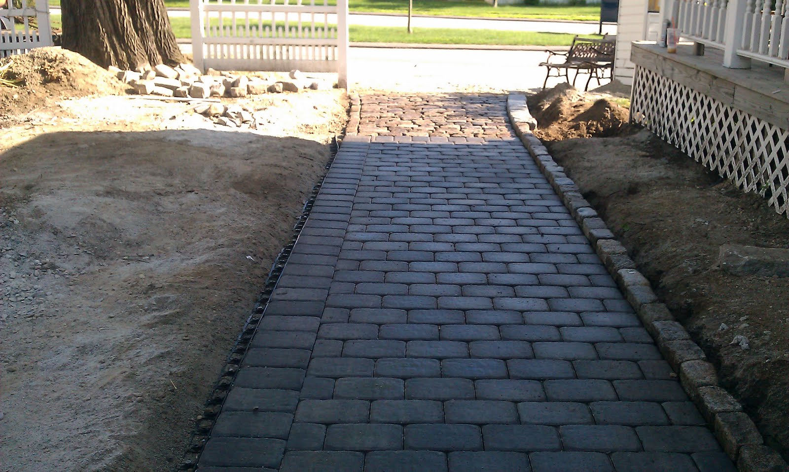 Infiniti Properties Creative Design & Construction: Pizza Post paver ...