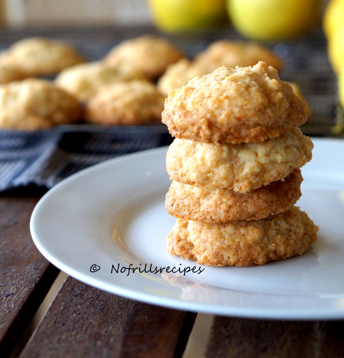 Lemon Coconut Cookies ~ 柠檬椰子曲奇