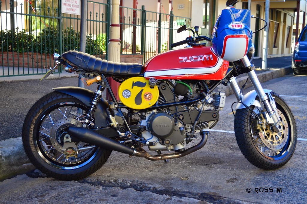 Sydney Cafe Racers January Ride.