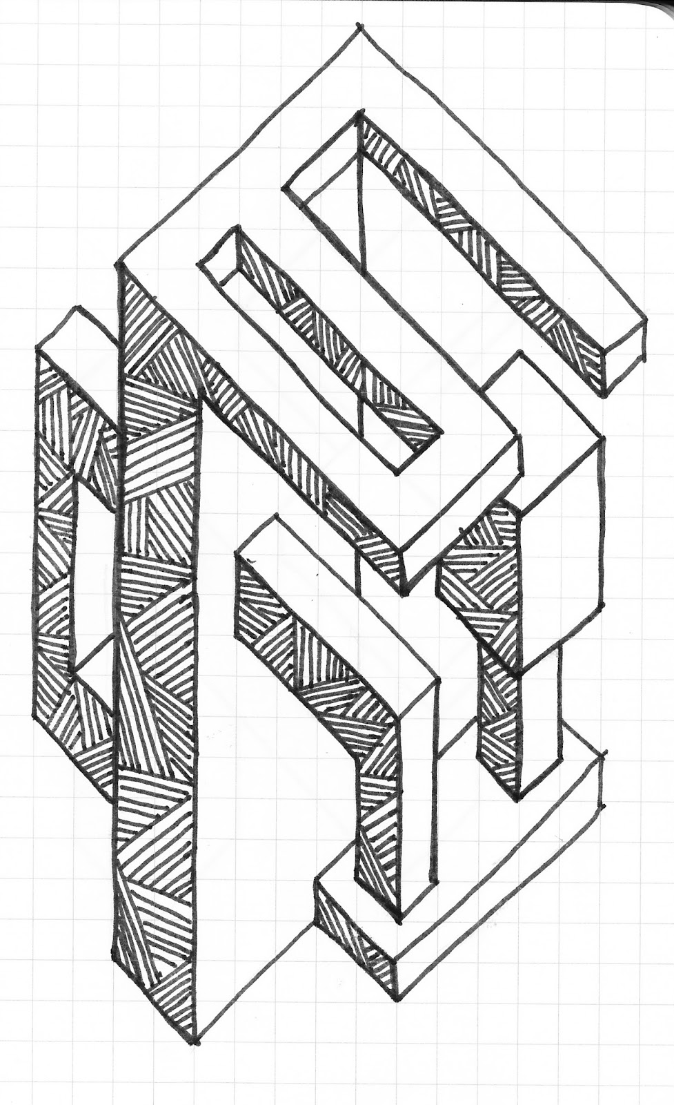 Anyong Liu: EXP2 - Axonometric Drawings and Concepts