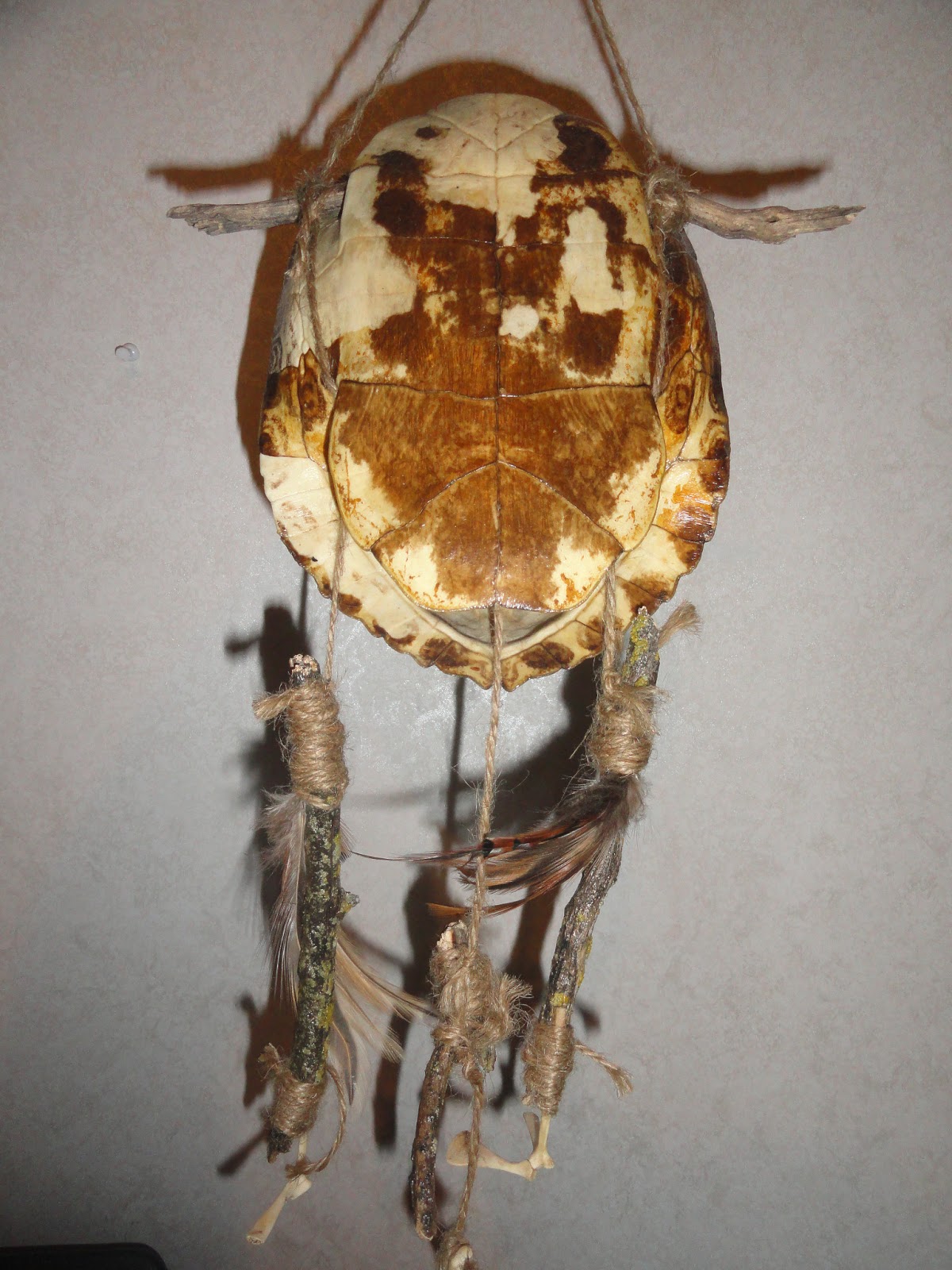 Crafts of the Living Dead: DIY Turtle Shell Voodoo Wind Chimes