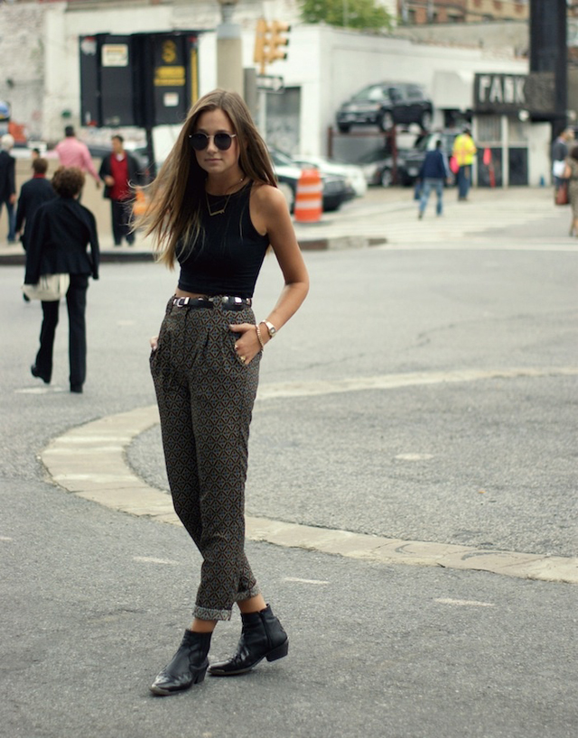 Street Style: Crop Top Trend