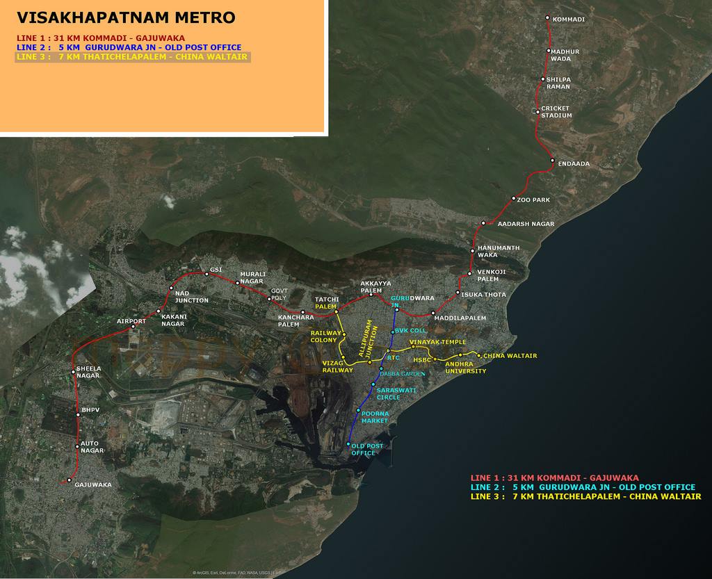 Visakhapatnam Metro (Vizag Metro)