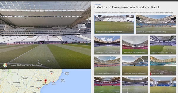Street View visits Brazil World Cup 2014 stadiums | Marnoto