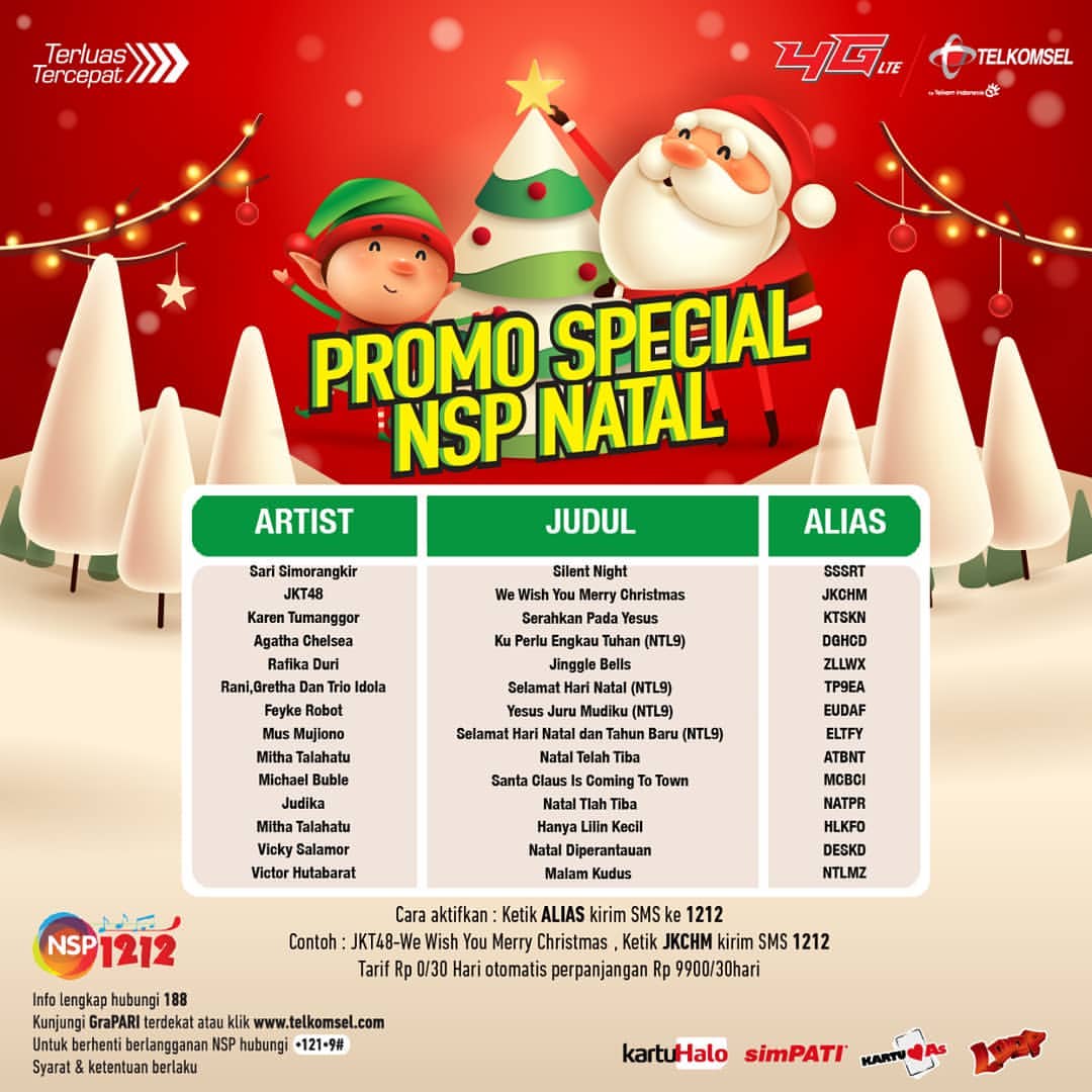 Promo Spesial NSP Natal dan Tahun Baru 2019 - GraPARI Banjarbaru