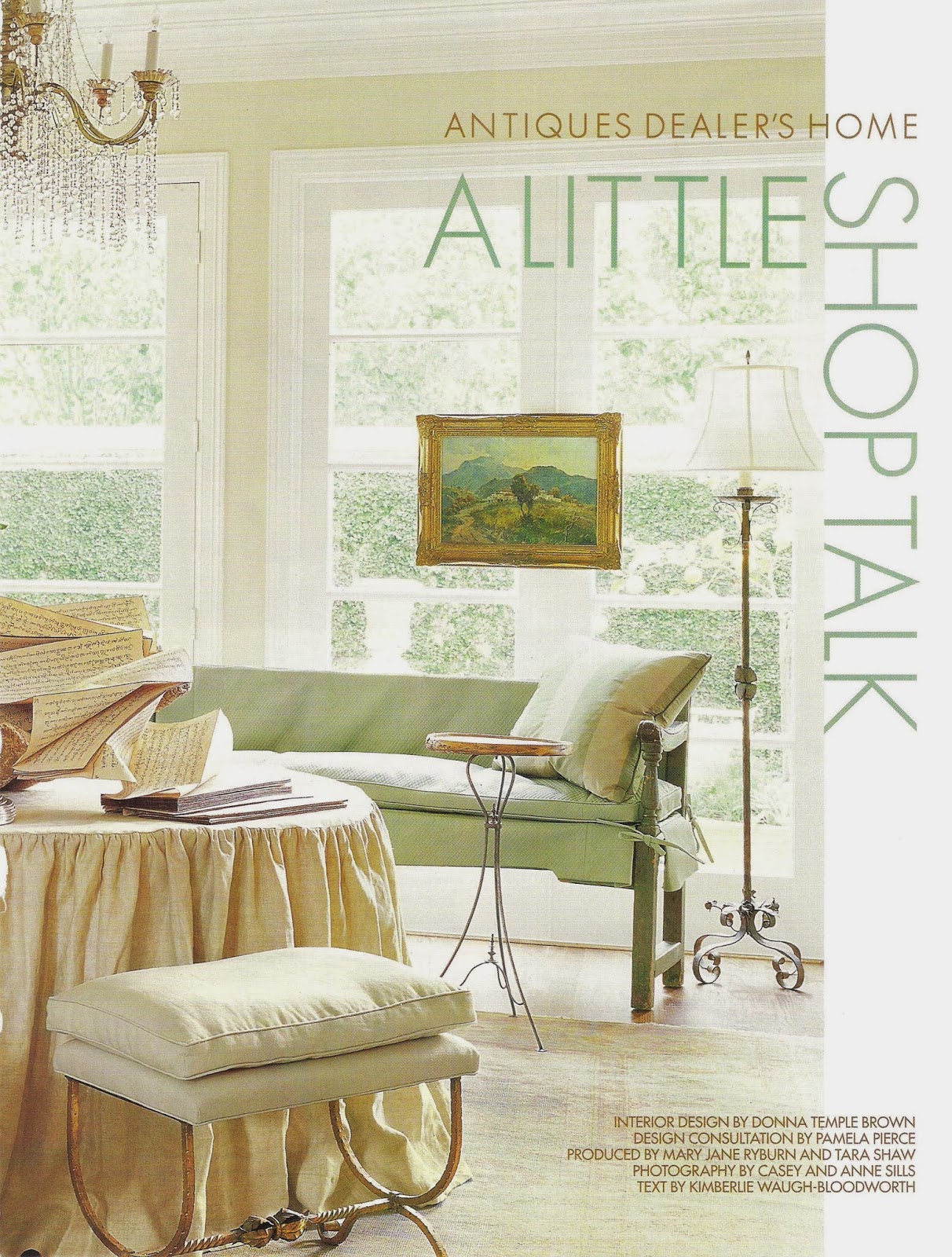 Design Consultation by Pamela Pierce - interiors and decor magazine