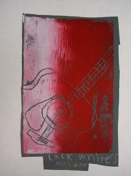 Mrs. Knight's Smartest Artists: 4th grade:musical instrument prints