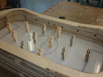 Wood Project: Wood Foosball Table ~ Woodworking project