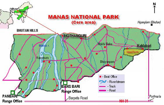 Assam - Wild life and National Park - Tour Places in India