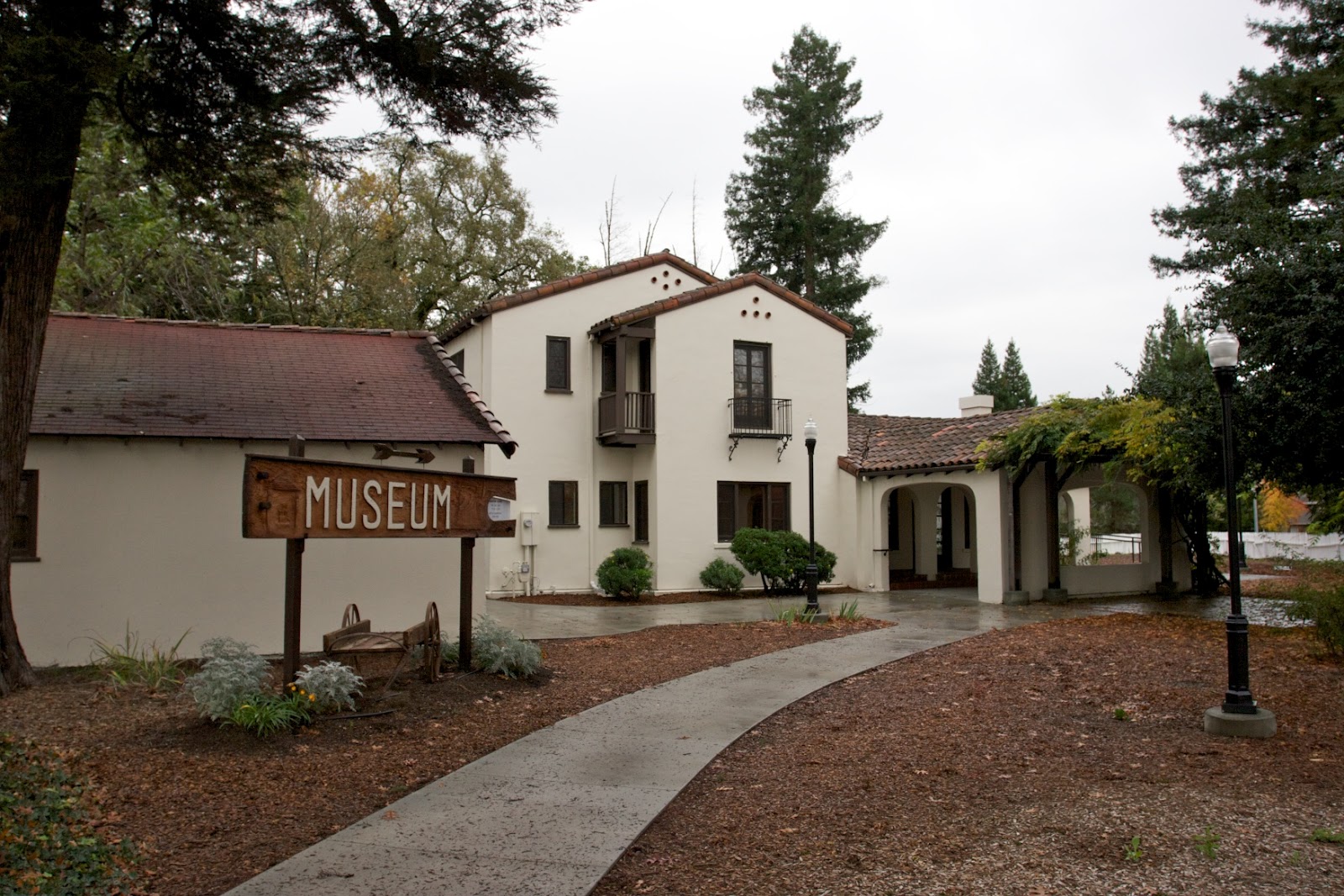 Cal-Tales: Supported & Saved: Hembree House Now Museum, Windsor, CA.