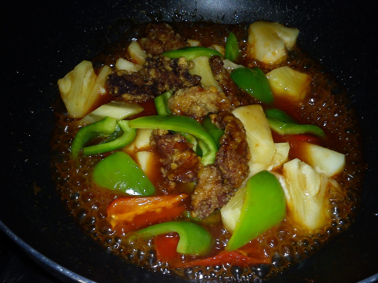 Cooking Pleasure: SWEET AND SOUR PORK [GU LAO ROU 咕噜肉 ]