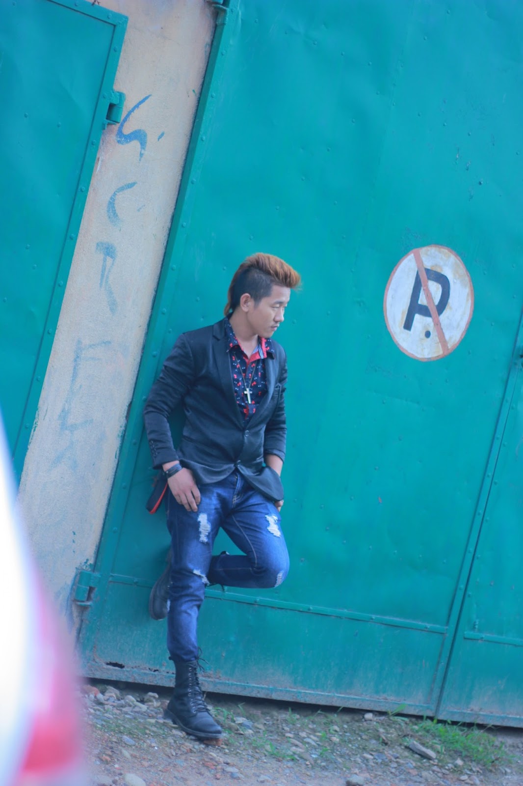 bishal rai hasin: BISHAL RAI DEBUTS AS A MODEL IN “KOI CHA” (PHOTO)