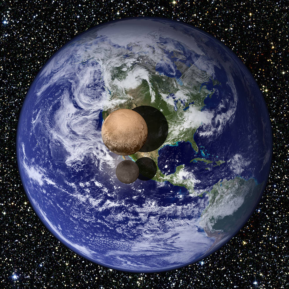 Now we know Pluto has a diameter of 2370 kilometers and images ...