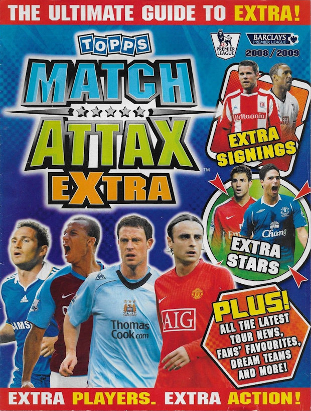 Football Cartophilic Info Exchange: Topps - Match Attax Extra 2008-09 ...