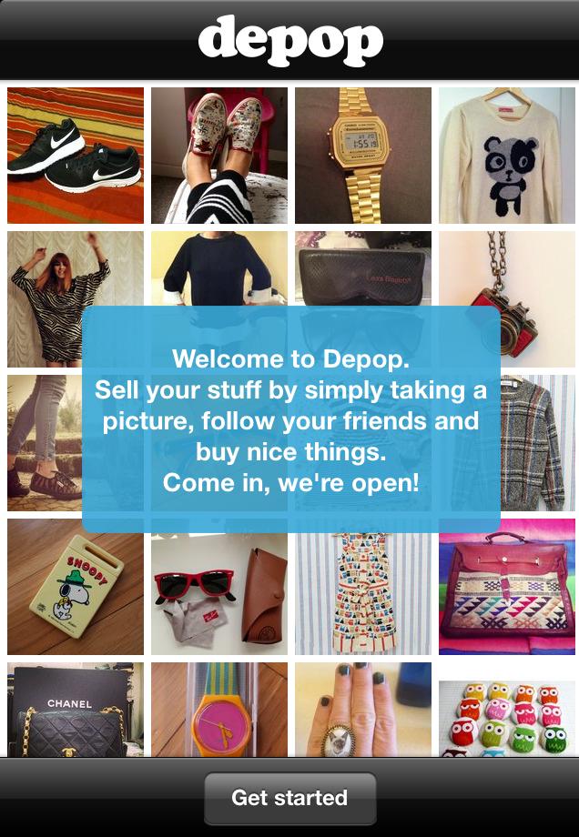 Depop : votre propre boutique en ligne sur iPhone
