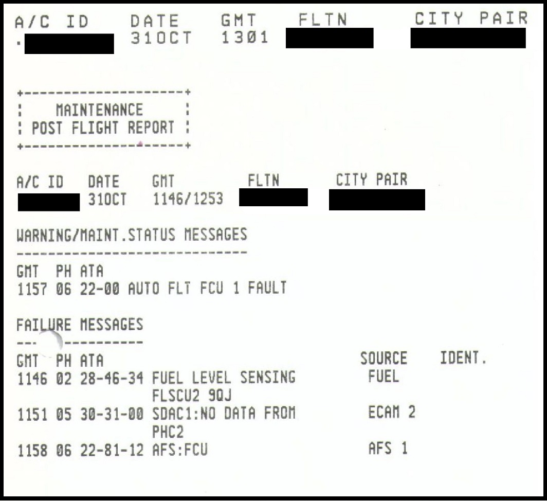 Common Grounds - Engineers: AUTO FLT FCU 1 FAULT