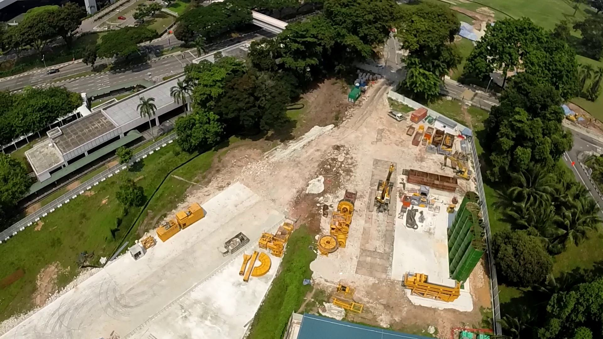 Thomson Line Construction: Outram Park Assembles