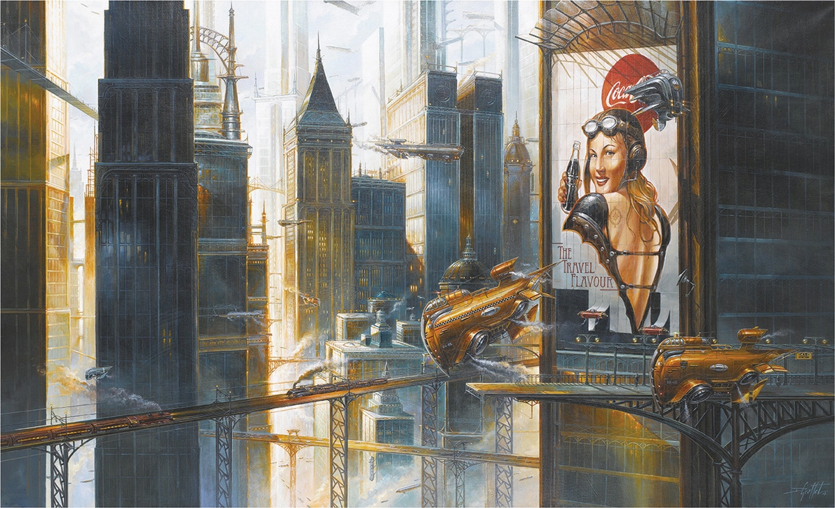 Image by Michael Banaszak on Setting Inspiration | Steampunk art ...