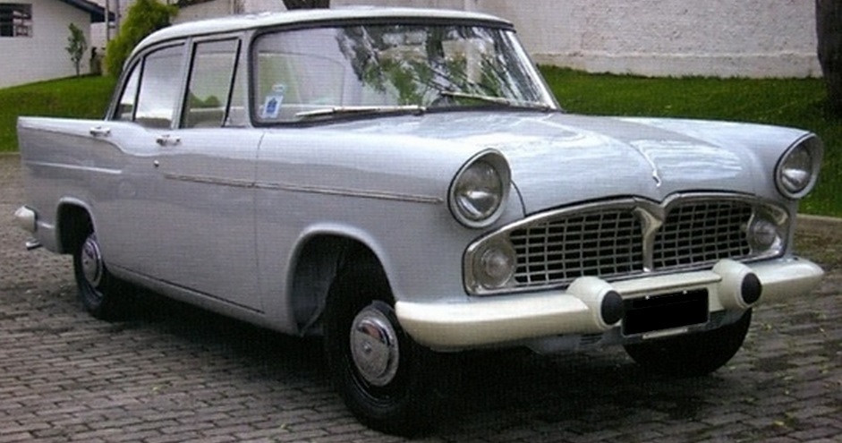 ANOS DOURADOS: IMAGENS & FATOS: IMAGENS - Carro: SIMCA "PROFISSIONAL"