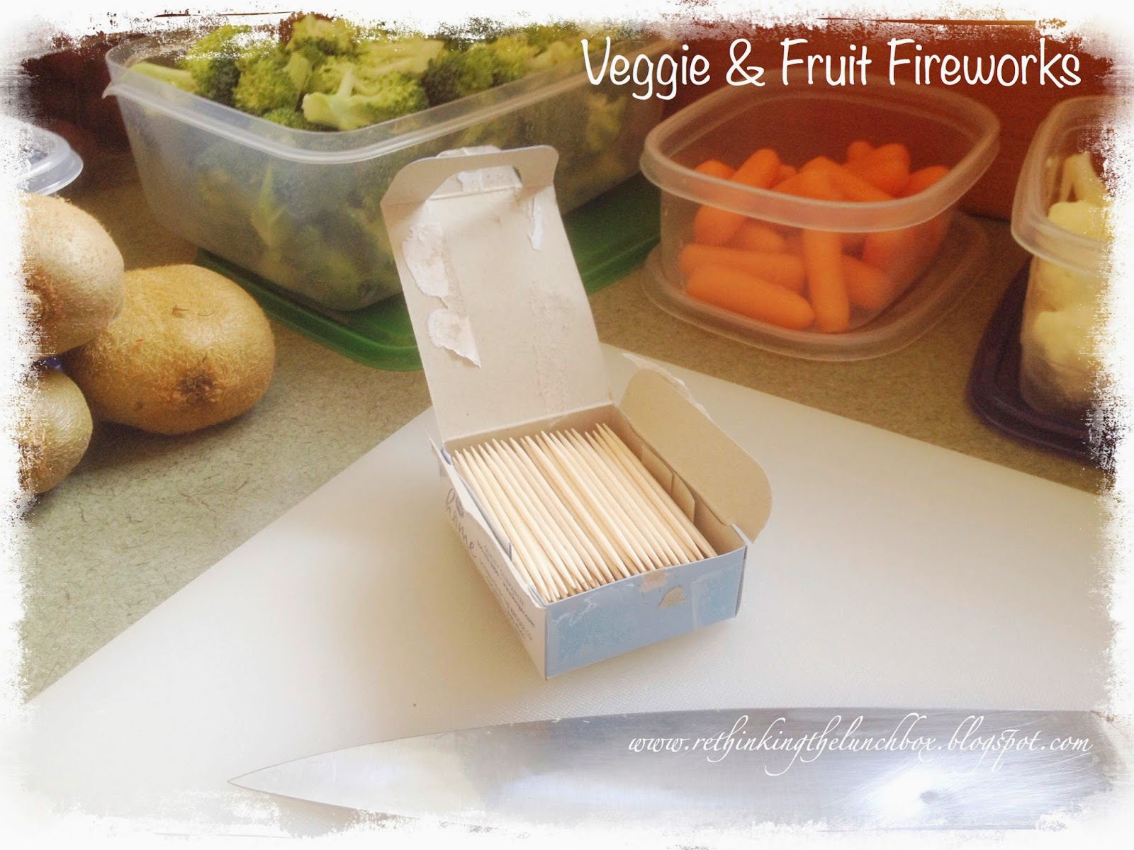Rethinking the Lunch Box: Veggie and Fruit Fireworks