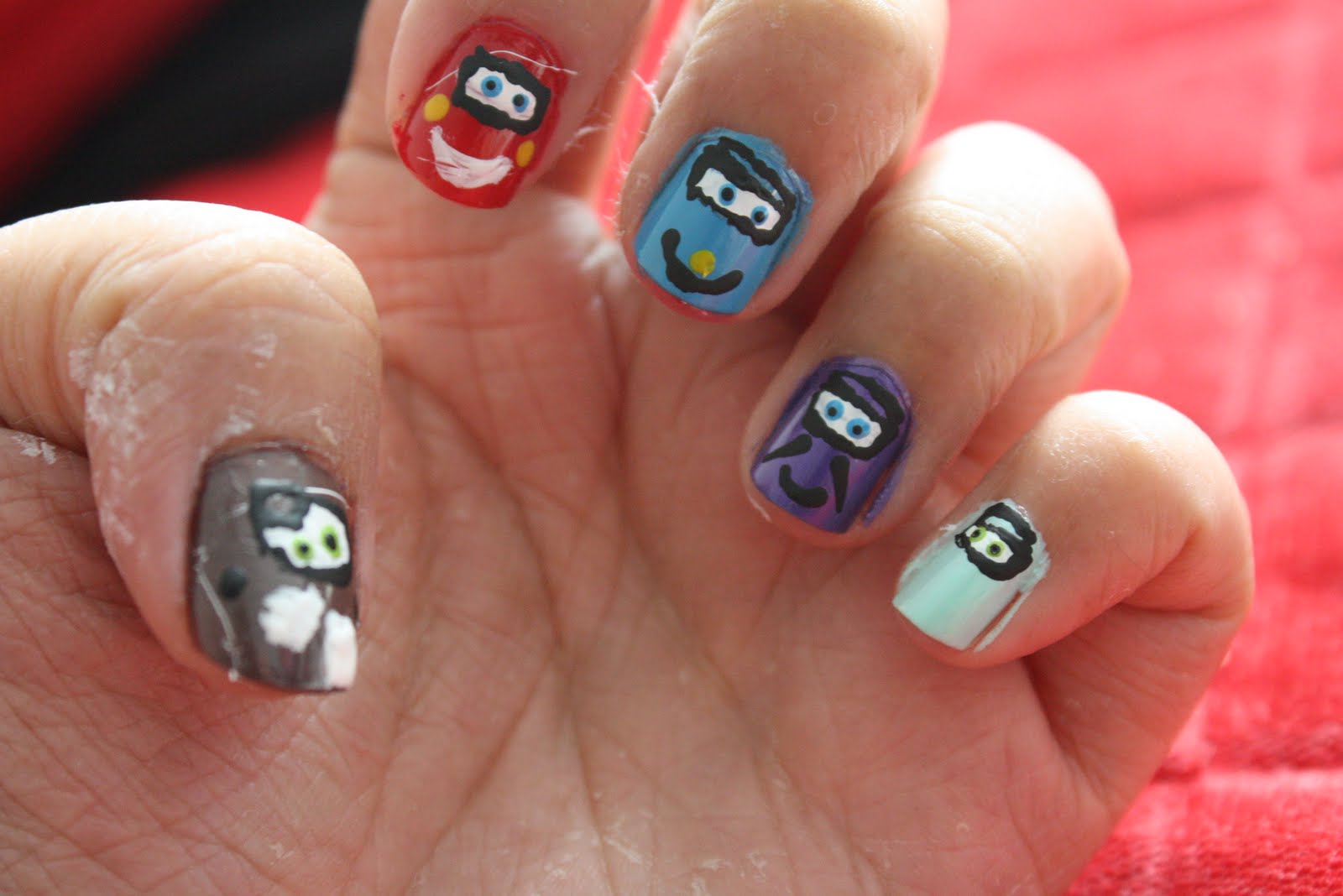 Nail Tutorial: Cars Nail Art