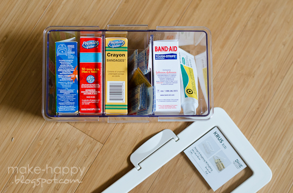 make happy: band-aid box