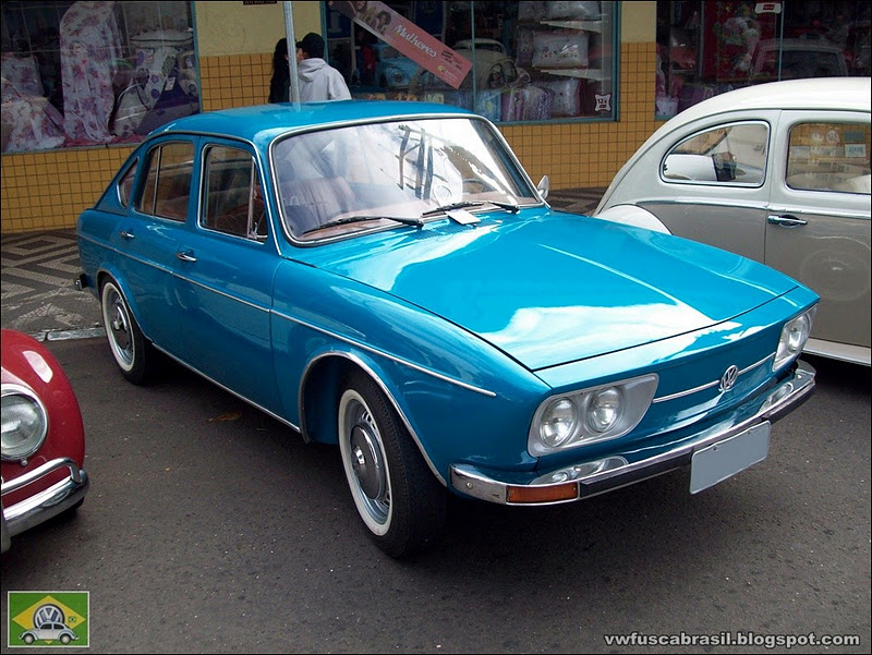 VW Fusca Brasil: Cores - Azul Pavão