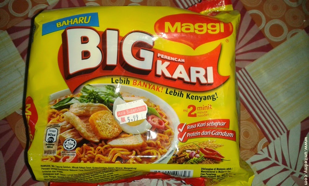 New Maggi Big Ayam and Kari 2014 | Unitedmy