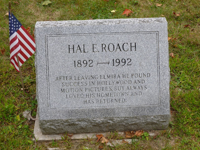 Photo-ops: Grave of a Famous Person: Hal E. Roach - Elmira, NY