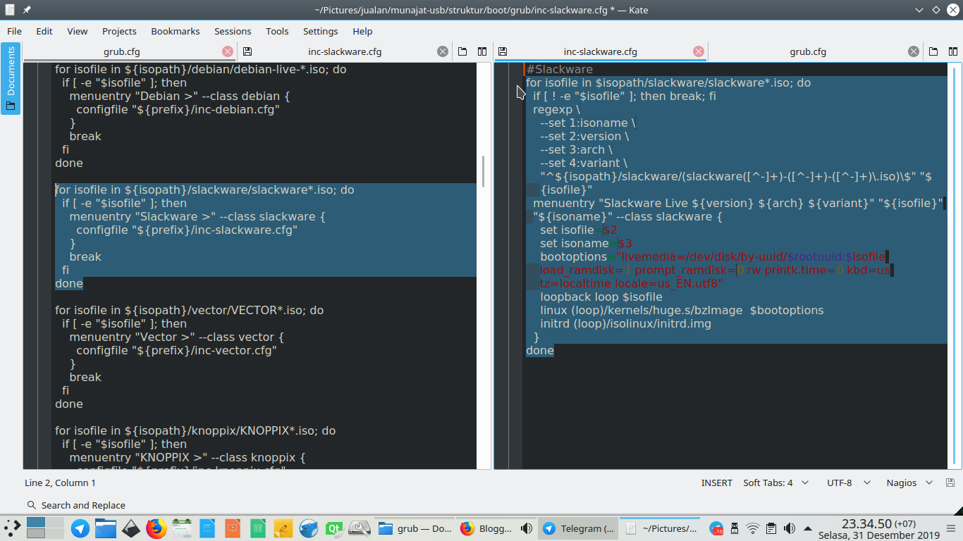 Making Slackware 14.1 Works with GLIM Multiboot USB