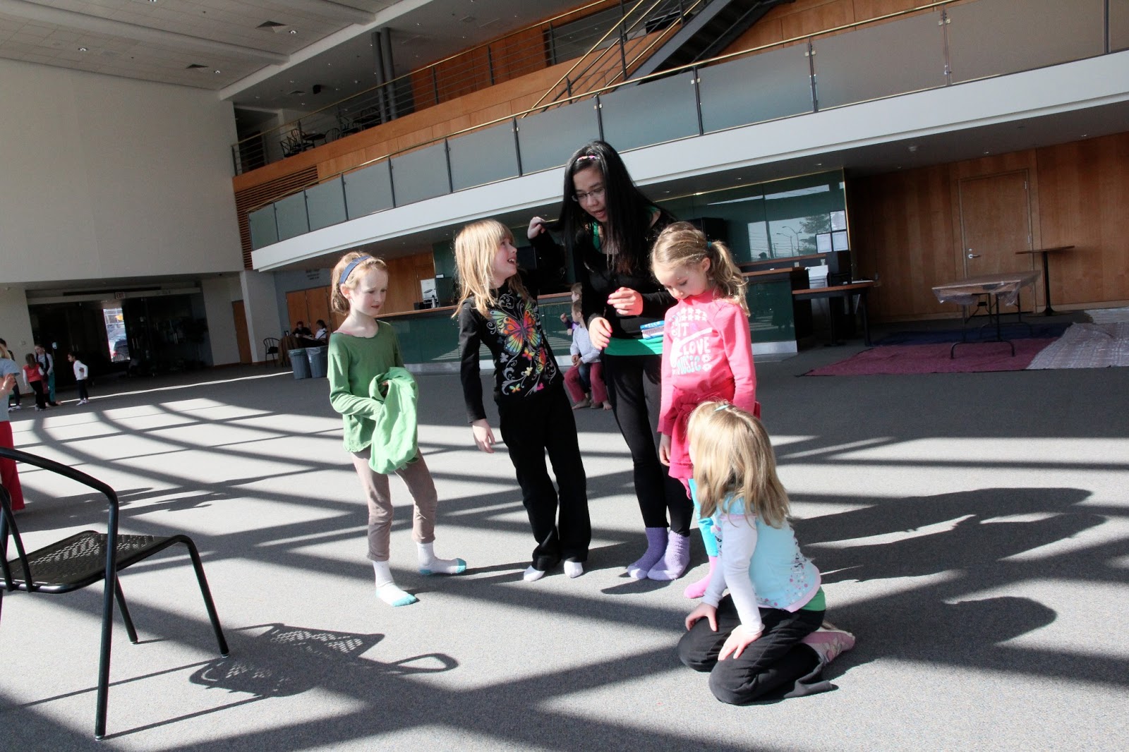 Volunteering at our Arts Explosion Camps - Guelph Dance