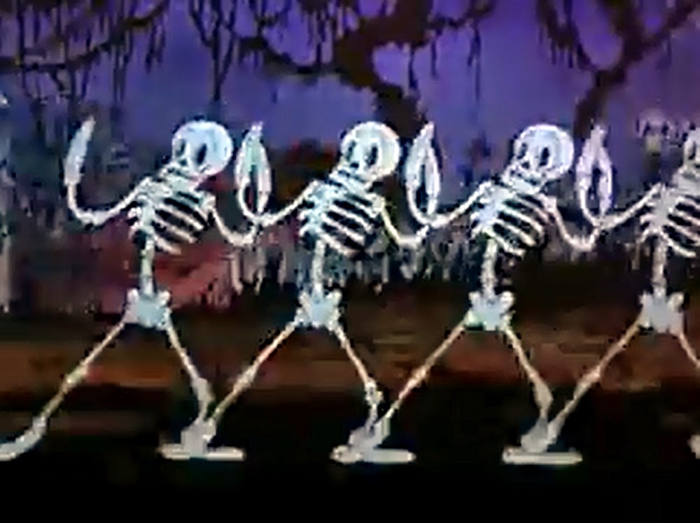 13: SKELETON FROLIC - Ub Iwerks - "A Color Rhapsody" (1937)