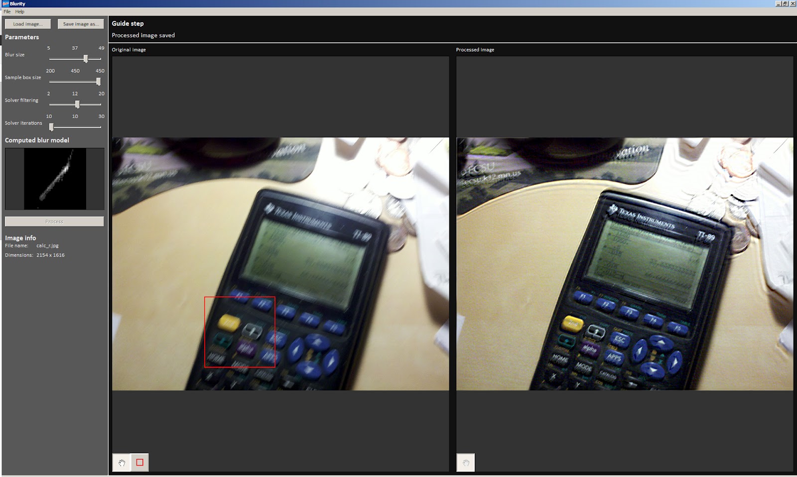 Corregir fotos borrosas es fácil con Blurity | Boxbaster