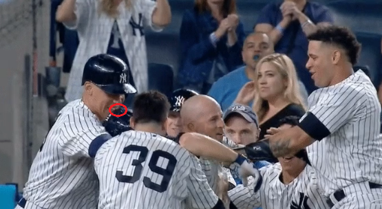 Aaron Judge chips tooth during walk-off celebration (Video) ~ Holdout ...