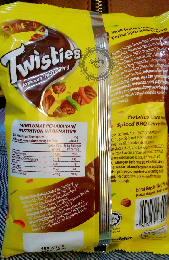 Twisties Kaboom! BBQ Curry | cik sukα taip