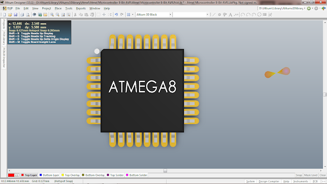 Adding 3D step model | Altium Designer tutorial | electronic2017