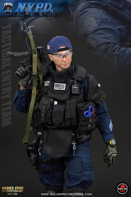 toyhaven: Soldier Story 1/6th scale NYPD ESU “TACTICAL ENTRY TEAM” 12 ...