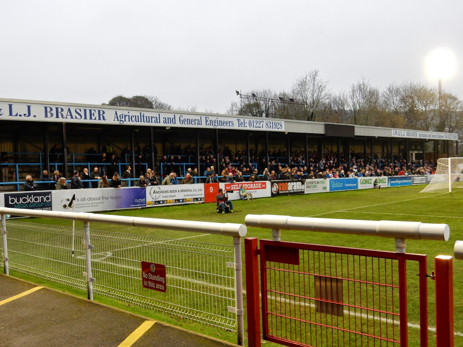 Pat's Football Travels Blog: 22/11/14 Dover Athletic FC - Forest Green ...