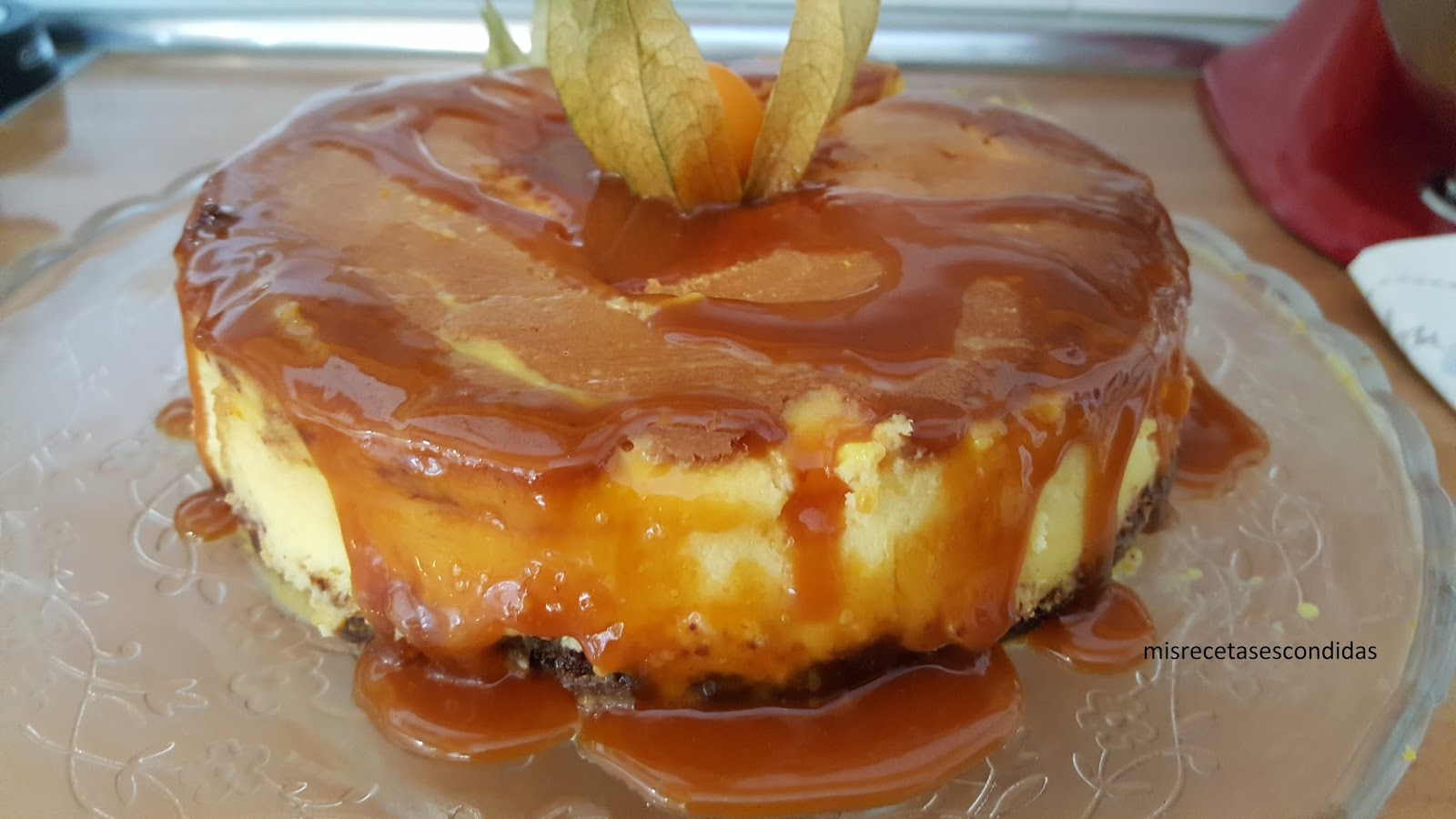 Mis recetas escondidas: ¡¡¡¡CHEESECAKE DE CHOCOLATE BLANCO, CARAMELO ...