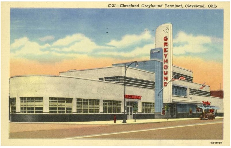 Brady's Bunch of Lorain County Nostalgia: Cleveland Greyhound Station ...