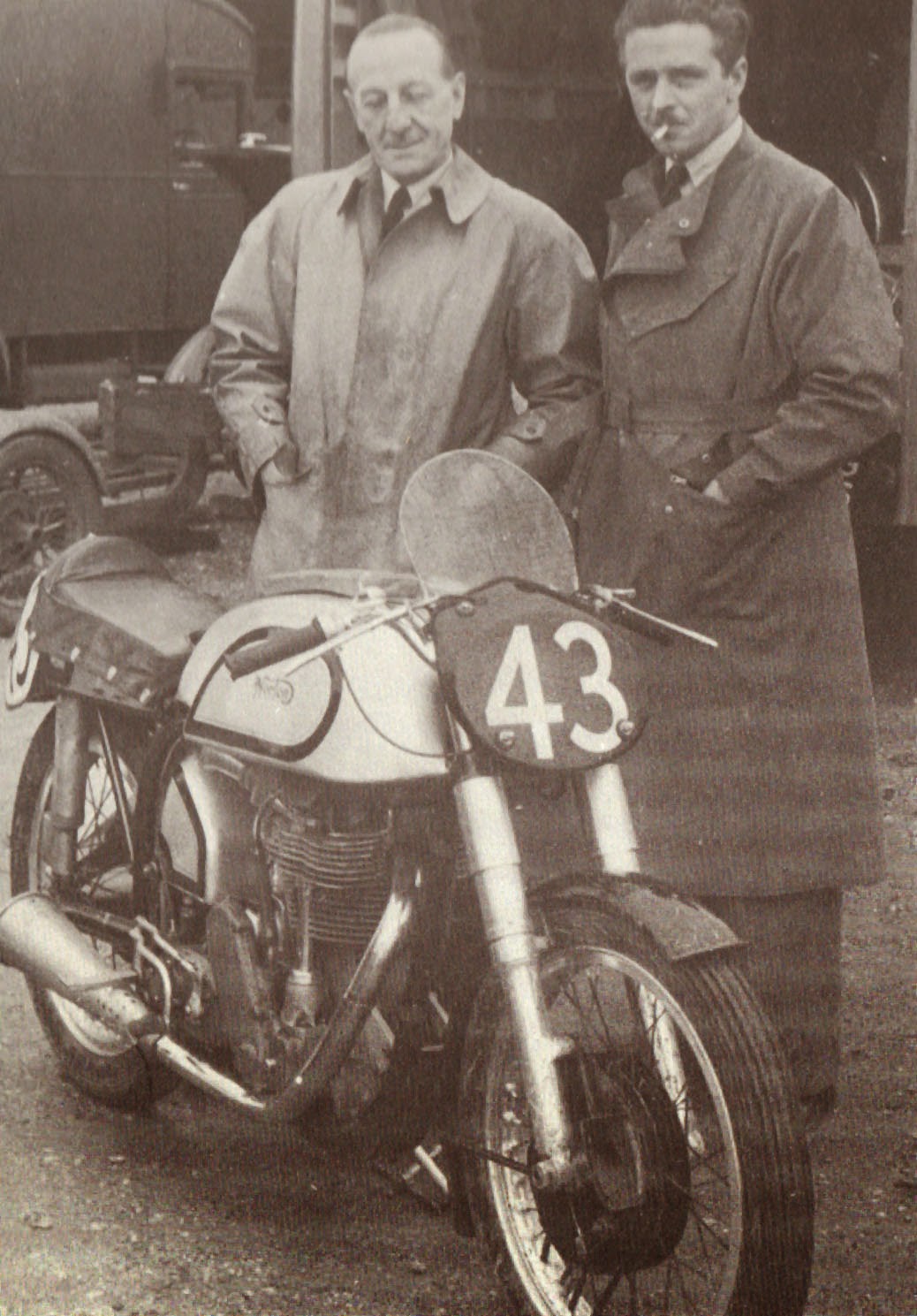 Progress is fine, but it's gone on for too long.: 1950 Manx Norton