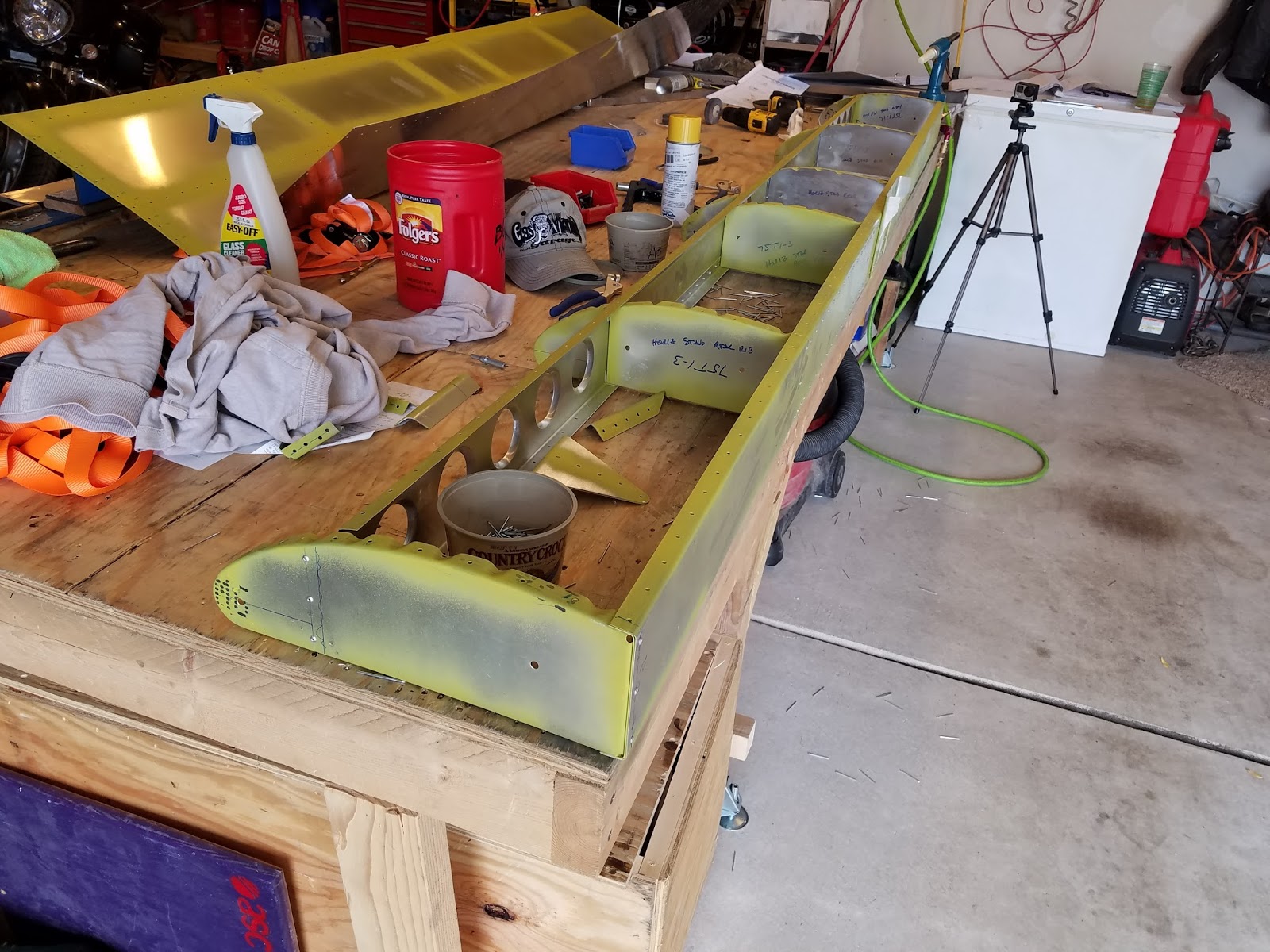Greg's Zenith CH 750 STOL Build Log: Horizontal Stabilizer nearly done!