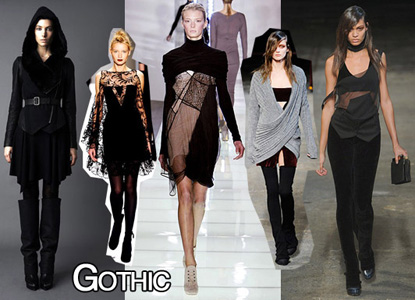 Fashion: Gothic Vogue And Gothic Clothing