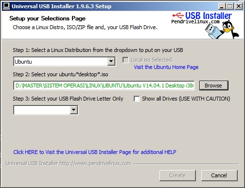 Download Universal USB Installer ~ Muhammad Rijal
