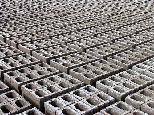 all home design ideas: How to lay the concrete bricks