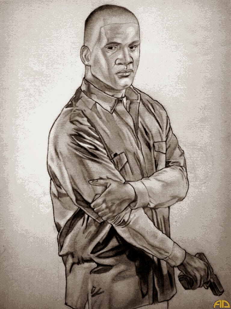 godofdraw: Grand theft auto V pencil drawings