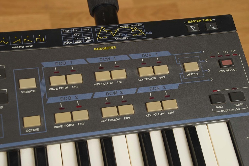 MATRIXSYNTH: Casio CZ-101 Phase Distorition Synthesizer - KEYTAR