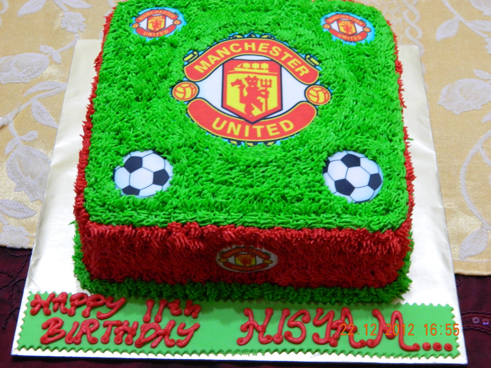 Mybabydeco: Cake Manchester United