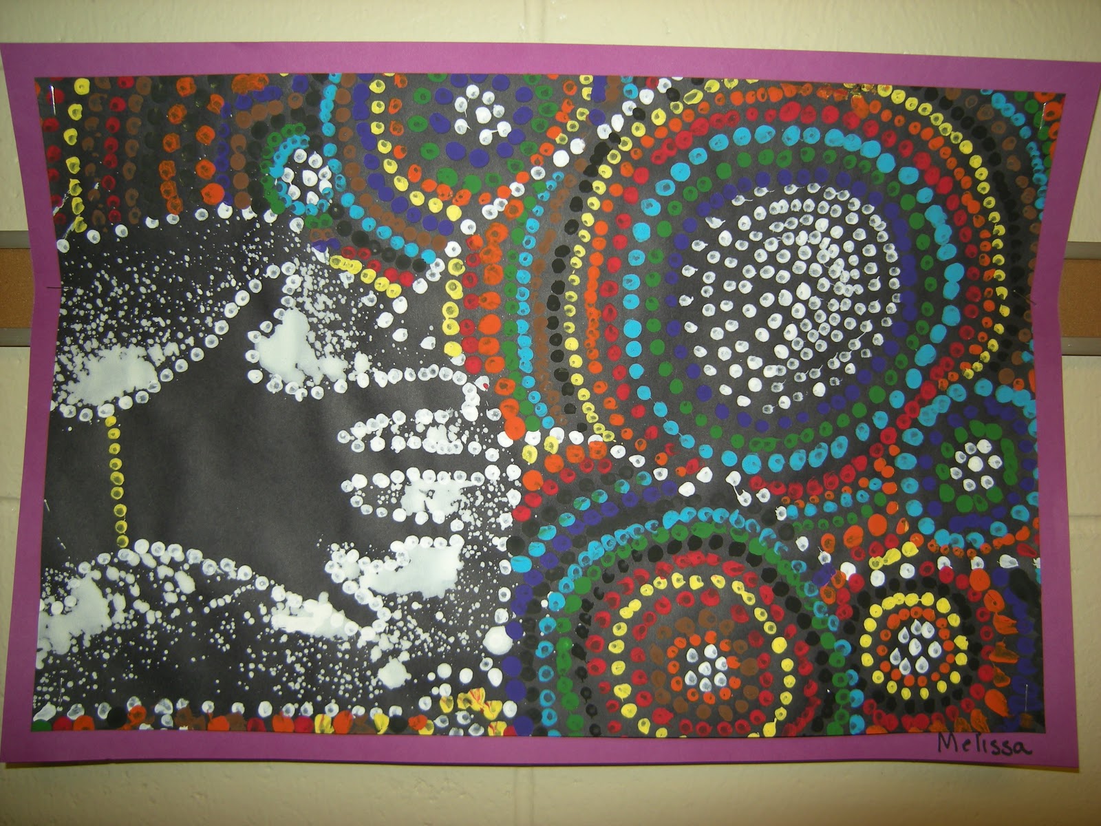 WHAT'S HAPPENING IN THE ART ROOM??: 3rd Grade Aboriginal Handprints